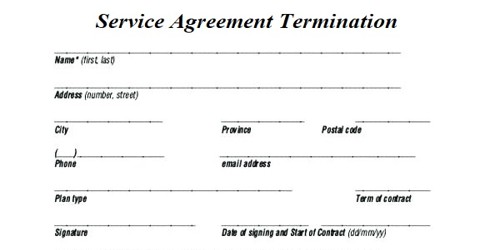 Sample Service Agreement Termination Letter Format Assignment Point Sample Service Agreement Termination Letter Format Assignment Point